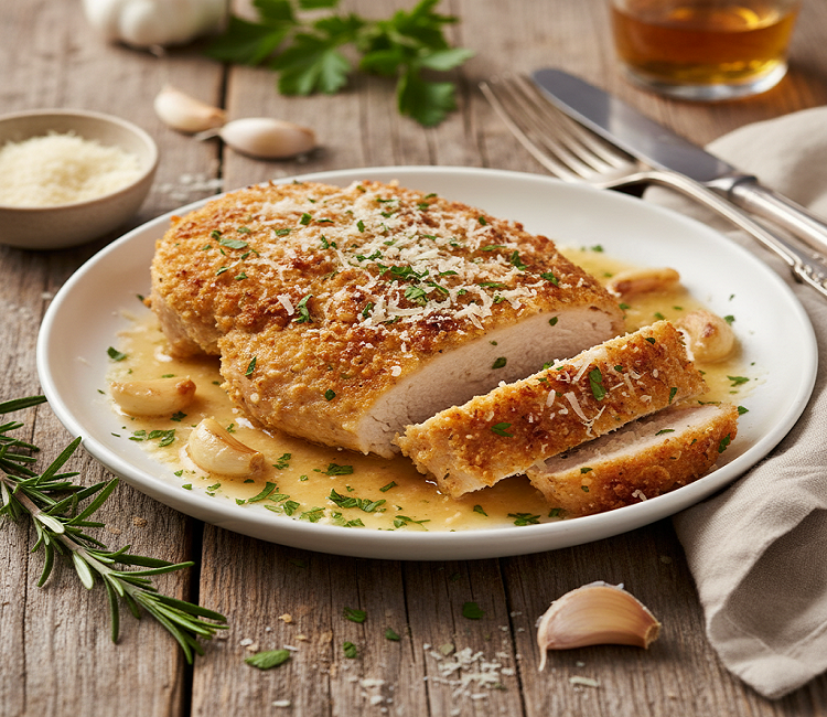 Gar﻿lic Parmesan Chicken Breast - Multiple Content